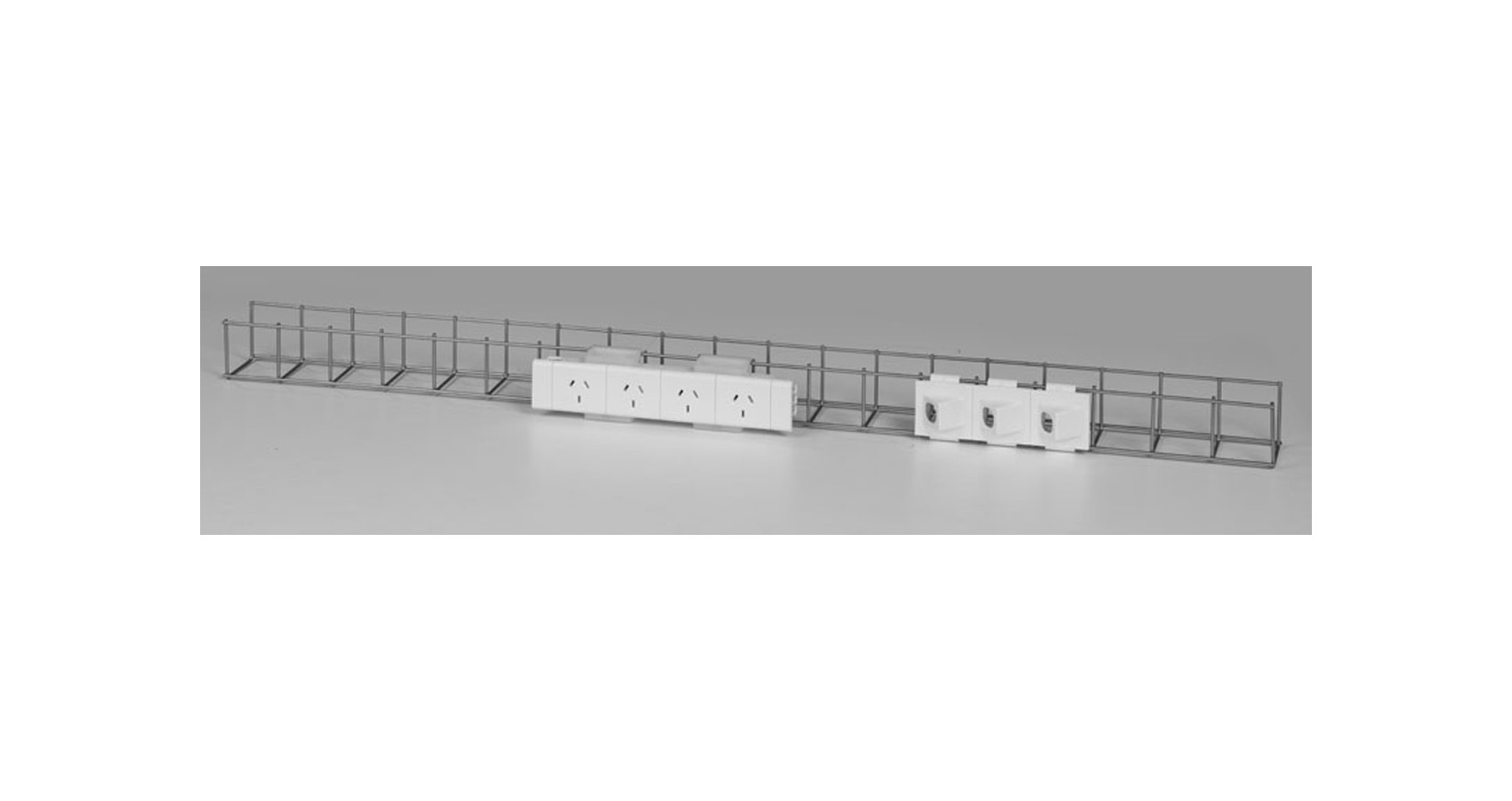 Under Desk Power Kit - Krost Business Furniture