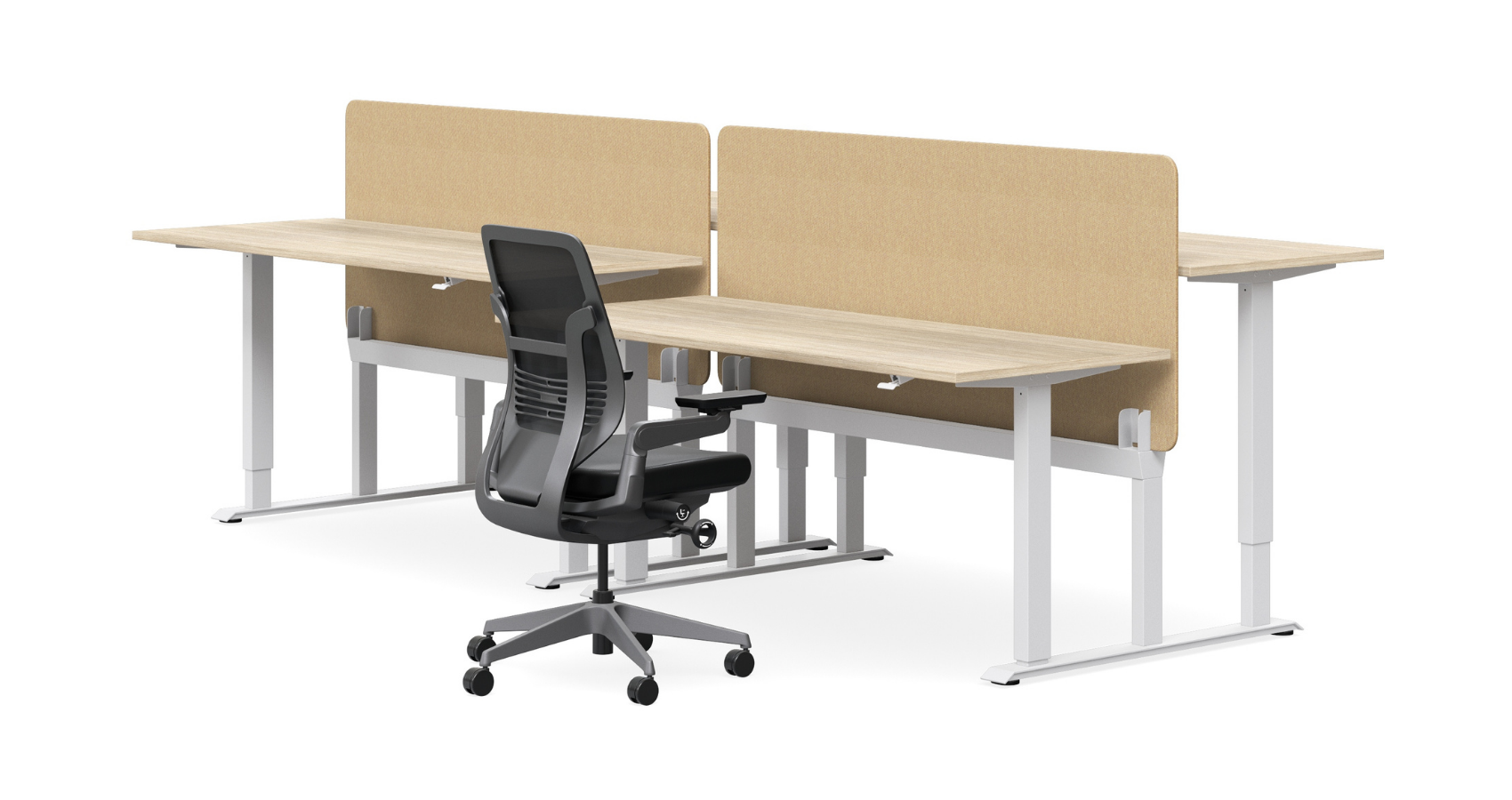Rize Height Adjustable Workstations - Krost Business Furniture