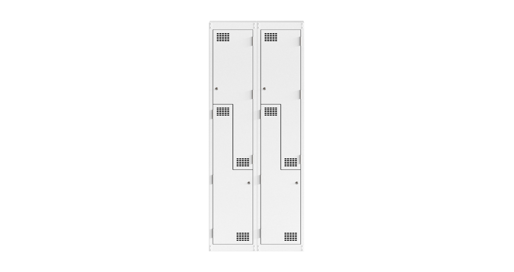2 Door Lockers - Krost Business Furniture